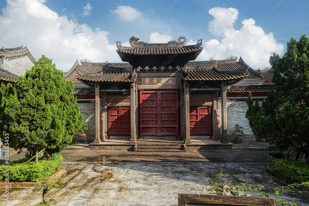 Guangzhou city, Guangdong, China. Shawan Ancient Town of Panyu, the place with 800 years of ...