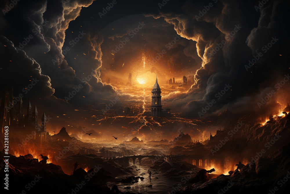 The book of Revelation presents apocalyptic visions and prophecies ...