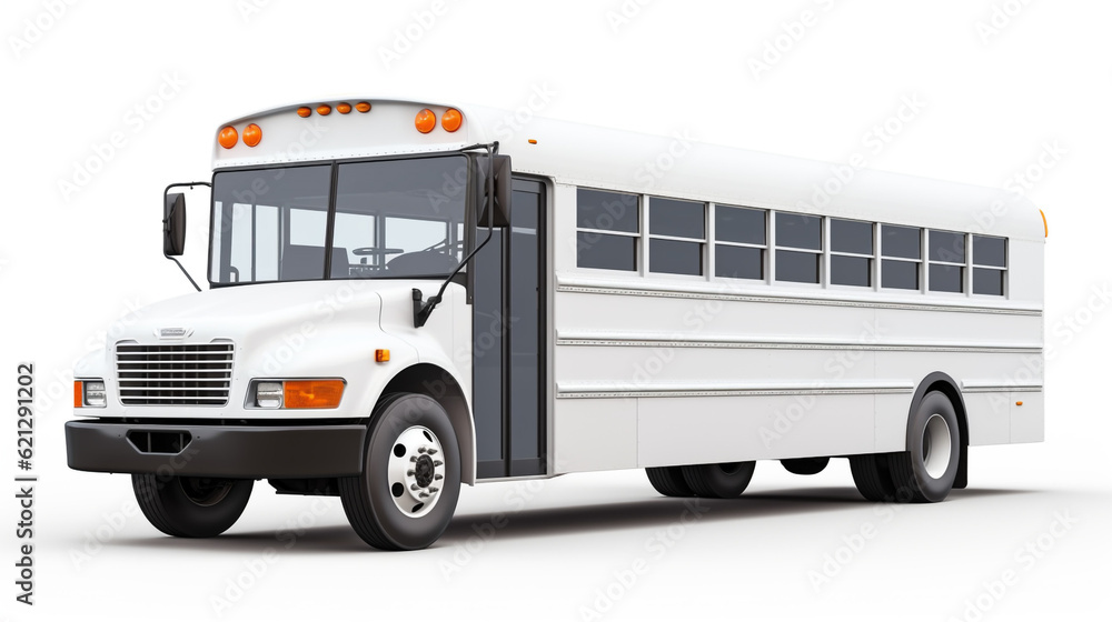 white bus isolated on white school bus vehicle white background, Bus to ...