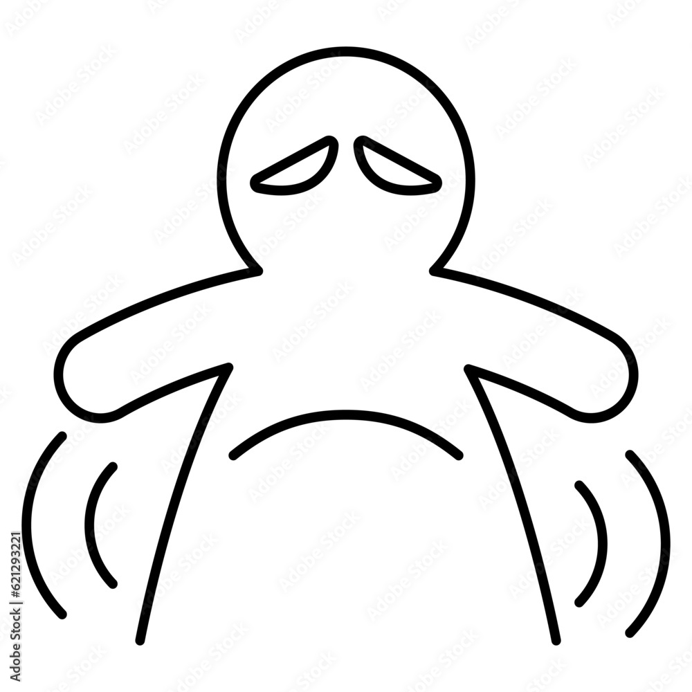 Fat icon Stock Vector | Adobe Stock