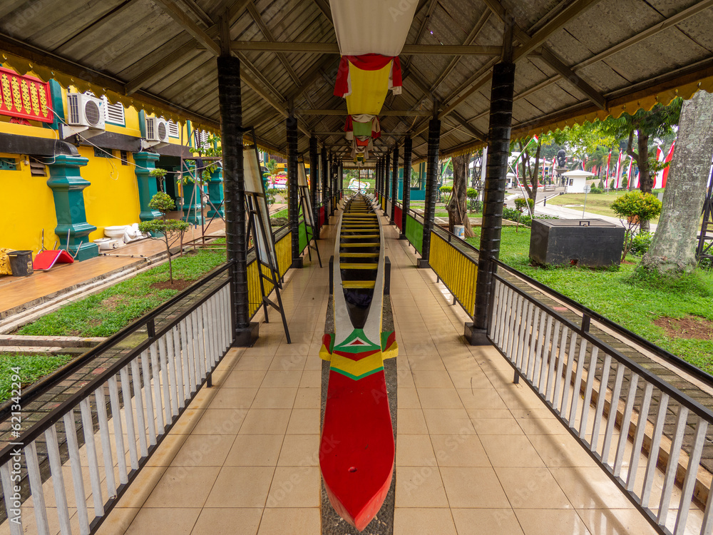 Jakarta, Indonesia (July 8, 2023): The traditional South Sumatran ...
