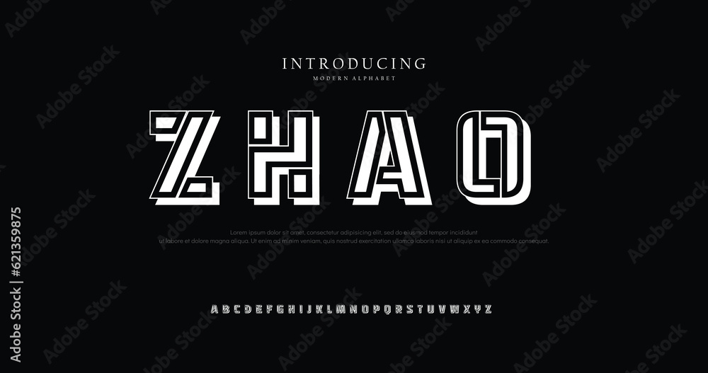 Sport Modern Italic Alphabet Font. Typography urban style fonts for ...