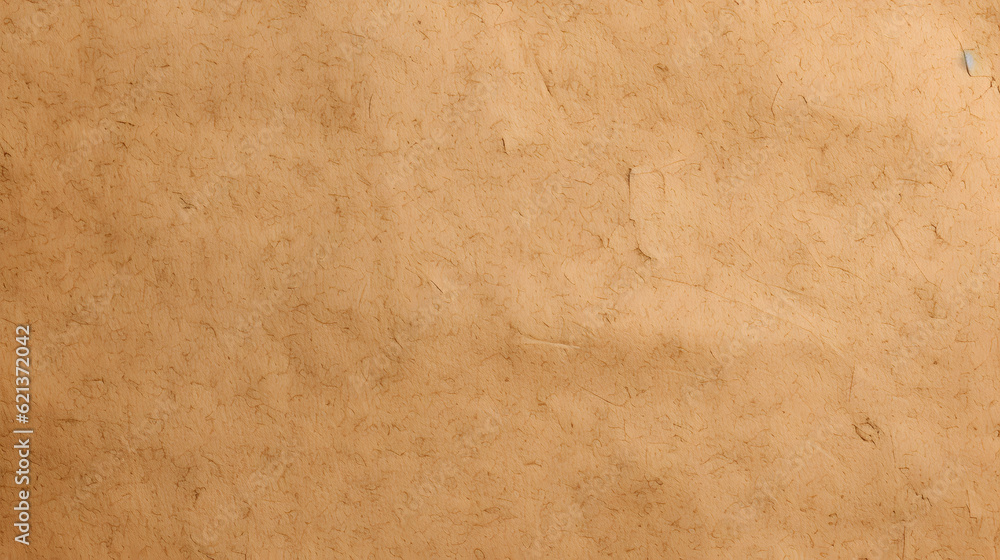 Seamless recycled kraft fiber paper background texture overlay ...