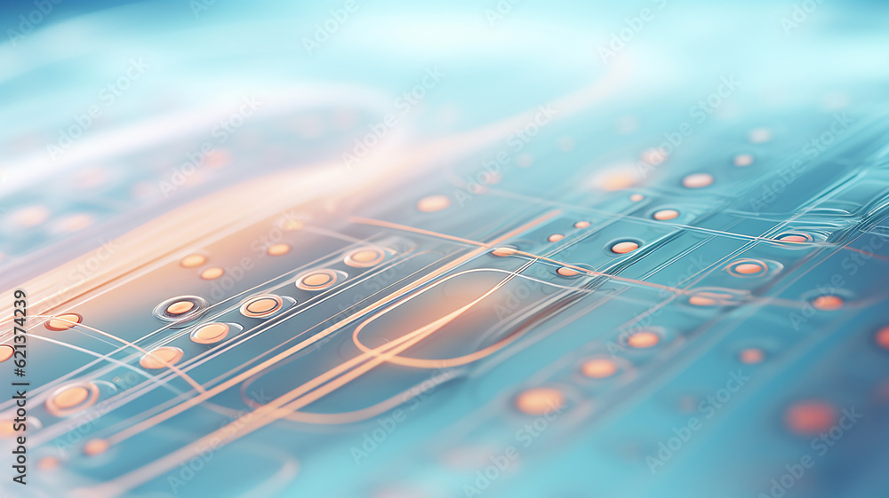 Future circuit board quantFuture circuit board quantum computer chip ...