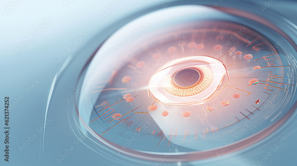 Smart artificial bionic wearable eye lens for low vision visual ...