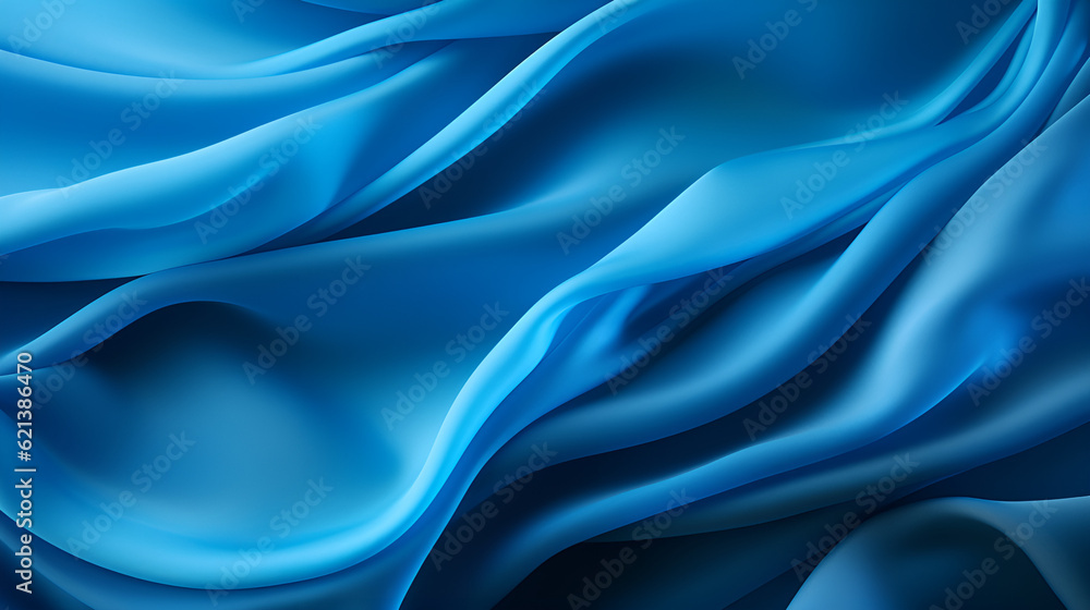 abstract background, blue satin background blue luxury fabric background. blue silk background ...