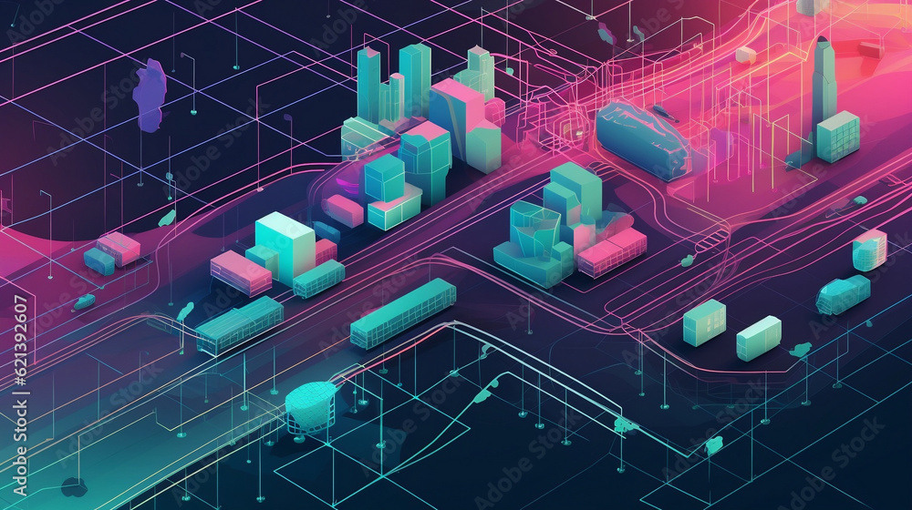 How AI is transforming supply chain management is depicted by ...
