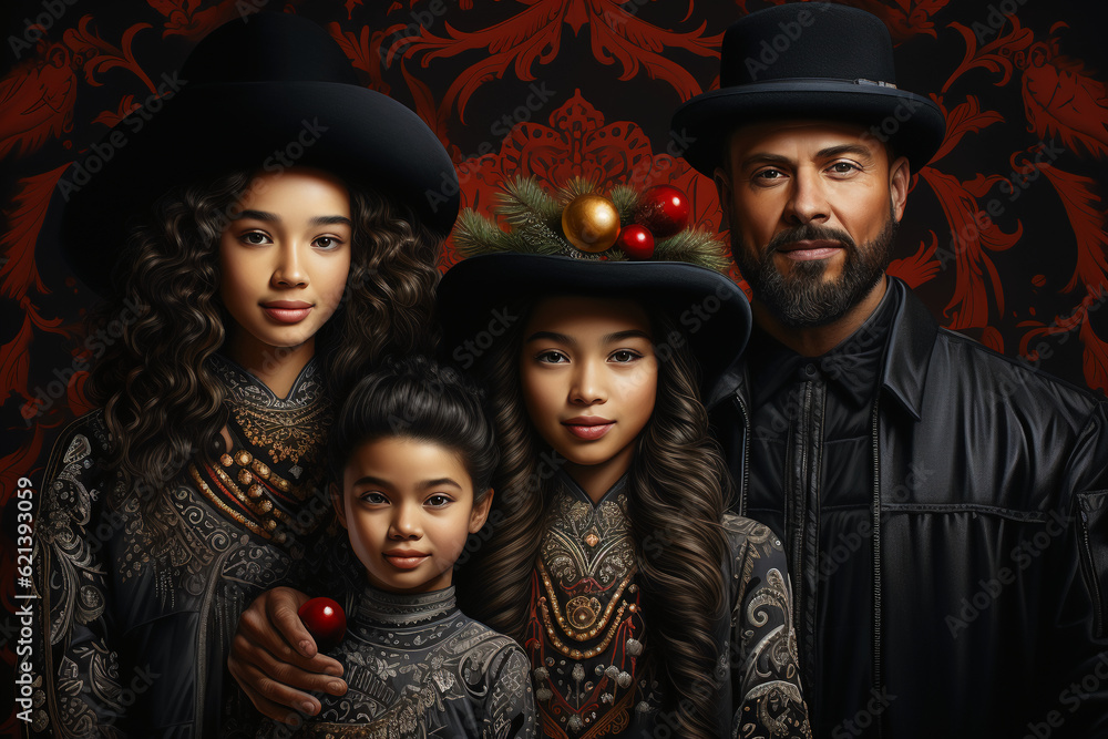 A celebration of multicultural Christmas traditions, with diverse ...