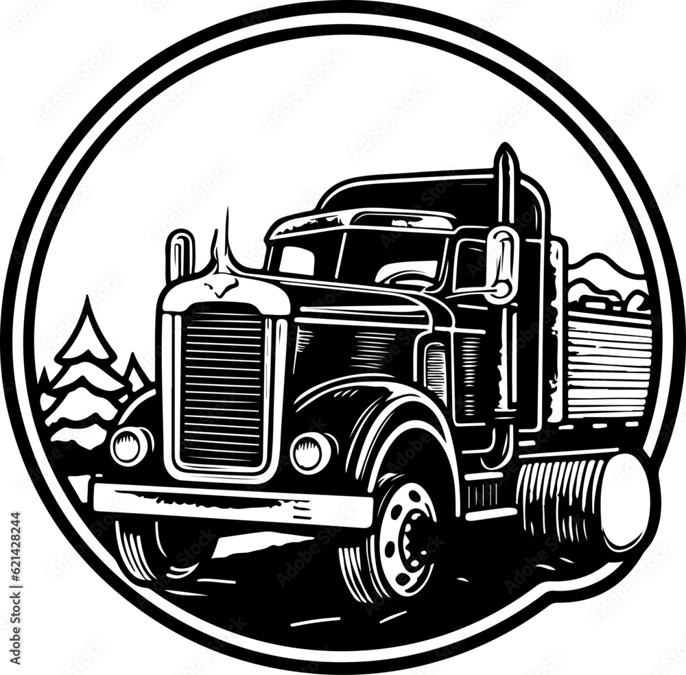 Truck Monogram SVG Bundle, Semi Truck SVG, Dump Truck SVG, Farm Truck ...