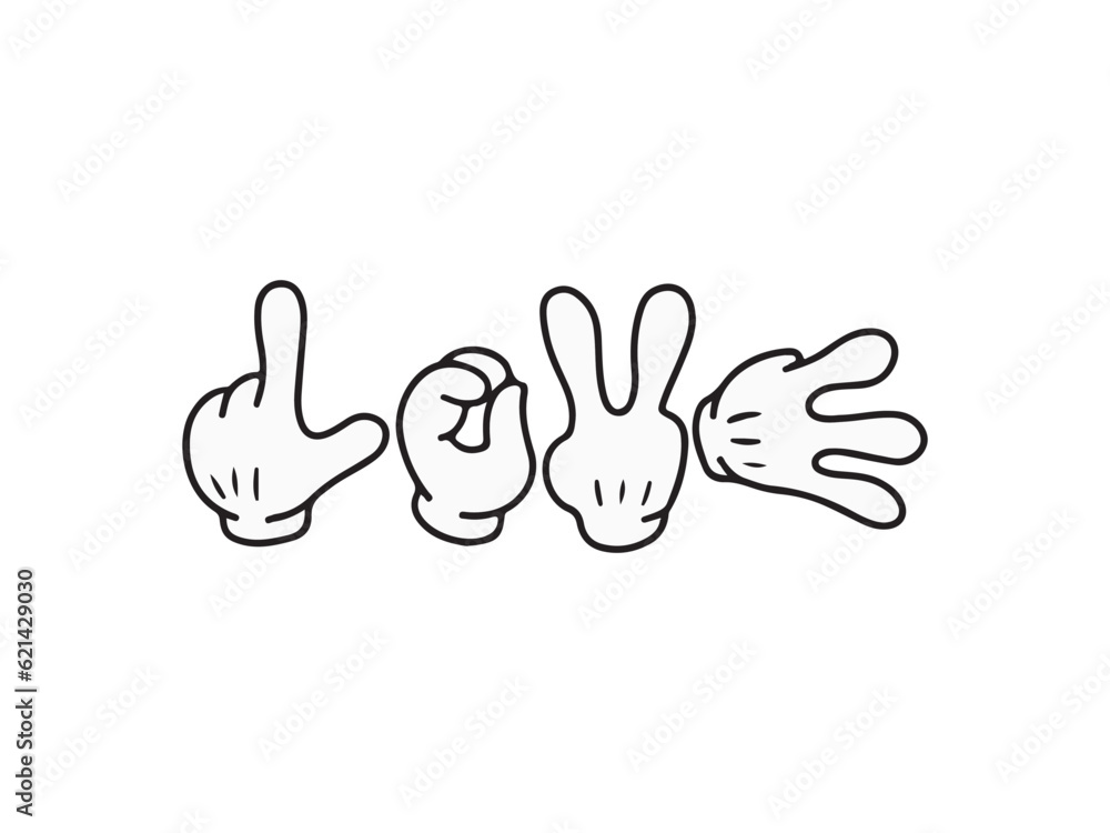 Mickey Hands Svg Bundle Cartoon Hands Svg Mickey And Minnie Hands Svg