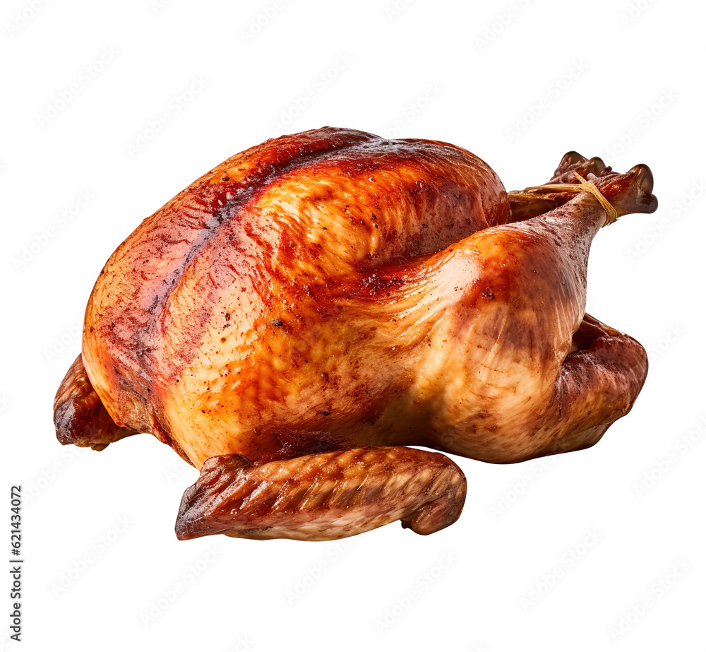 Tasty Delicious roasted whole Chicken on transparent background Remove ...