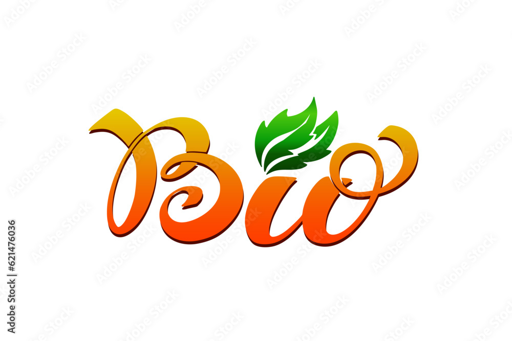 Bio logo. Vector image for labels, emblems for packaging healthy food ...