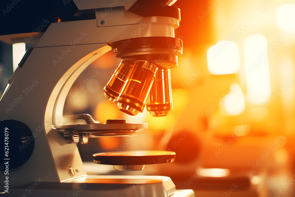 Exploring the Marvels of Science Captivating Close-Up of a Compound ...