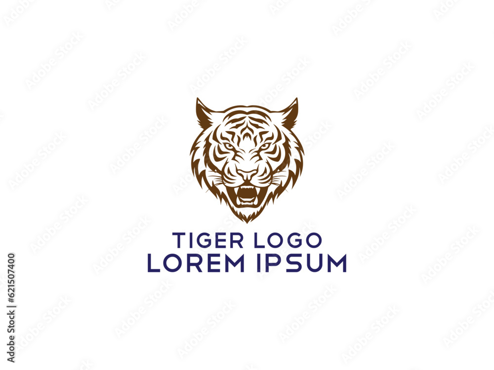 Tiger logo, simple and colorful illustration, transparent background, Premium Photo, Tiger Logo ...