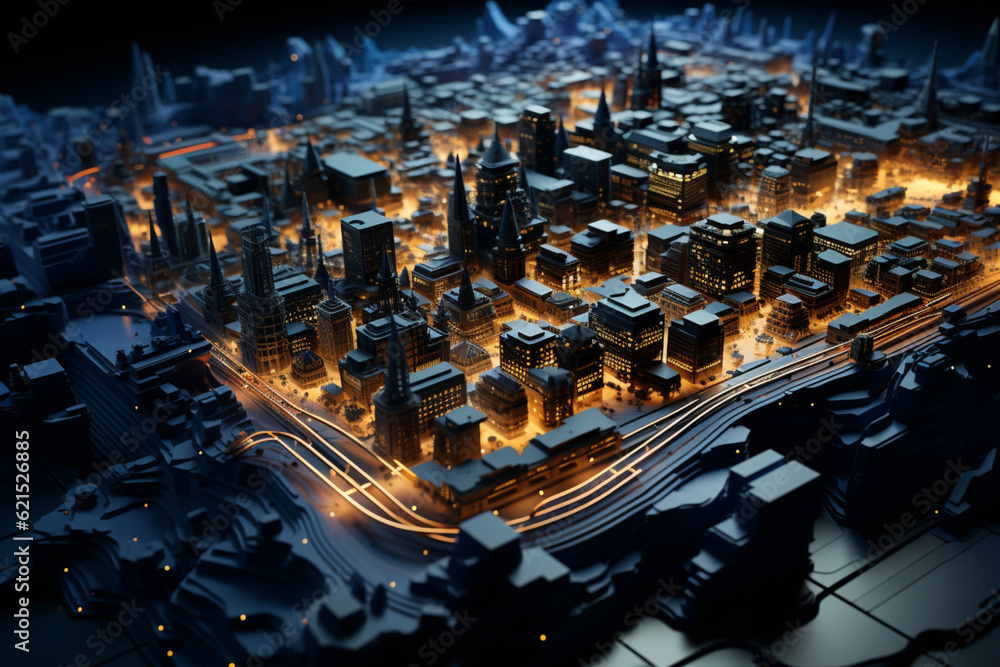 Mapping Urban Form Architectural analysis of town structure through 3D ...