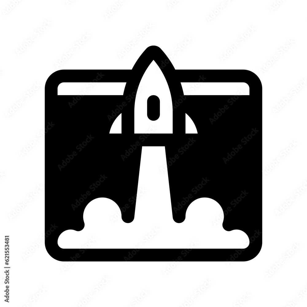 Editable web app launch vector icon. Part of a big icon set family ... Editable web app launch vector icon. Part of a big icon set family ...