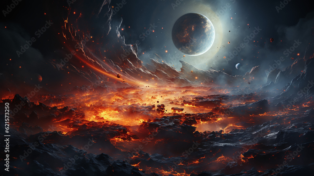 Quasars. Ringed moons. Exotic planets caught in a nebula. Ultra ...