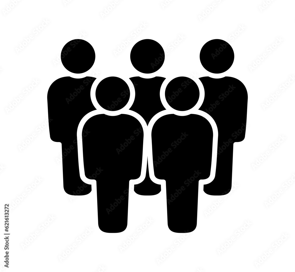 Symbol, ikona ludzi. Grafika wektorowa. Stock Vector | Adobe Stock Symbol, ikona ludzi. Grafika wektorowa. Stock Vector | Adobe Stock