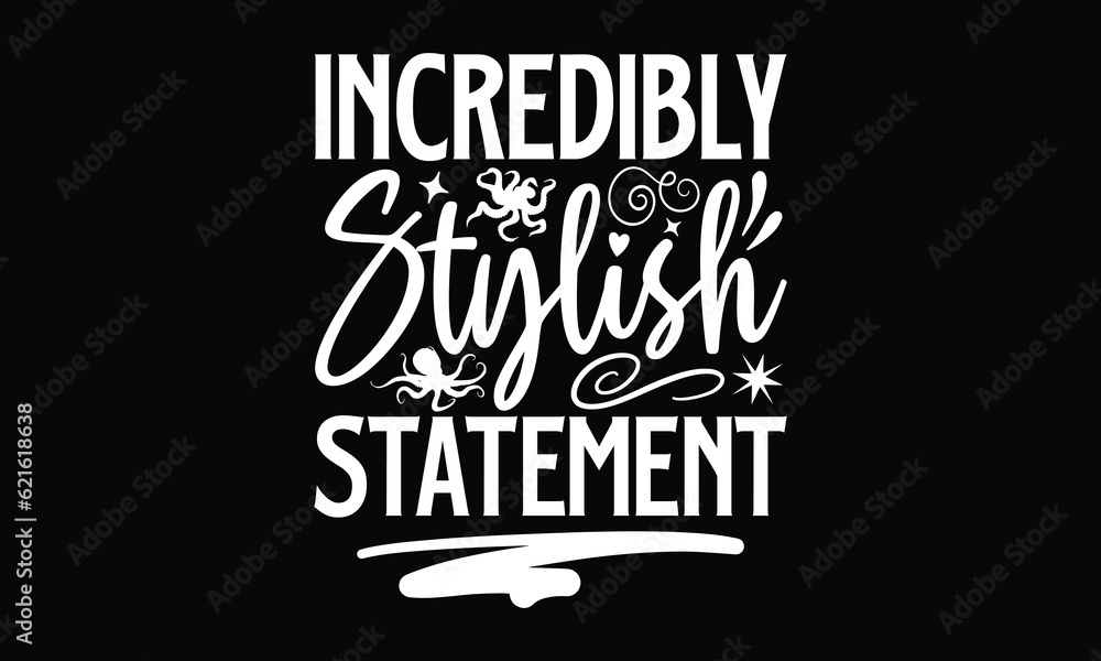 Incredibly Stylish Statement- Octopus T'shirt design, Hand drawn ...