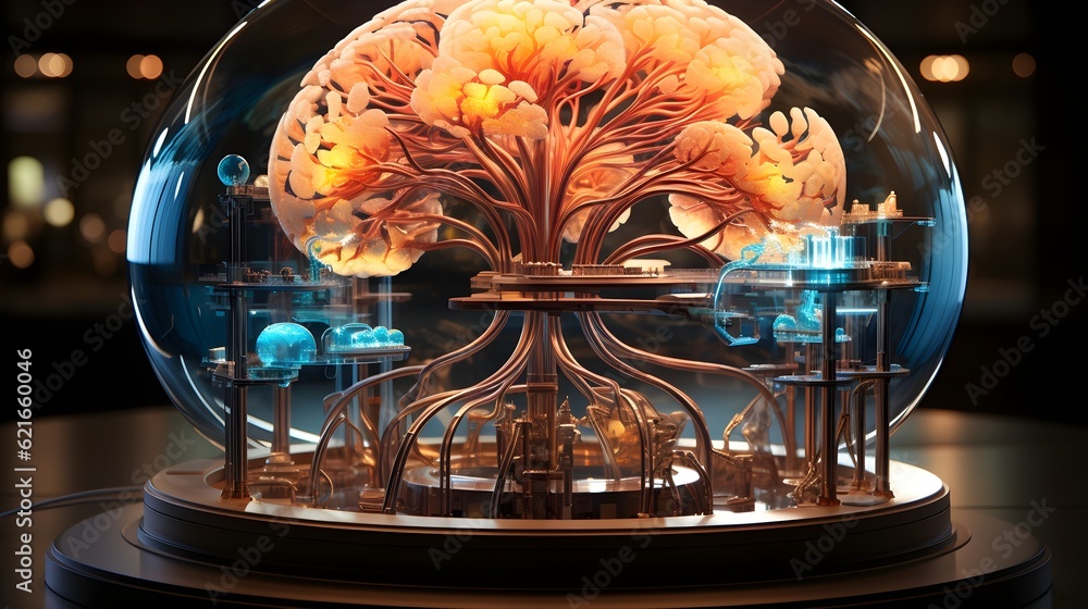 The Synaptic Nexus: An Intriguing Visual Representation of the Fusion ...