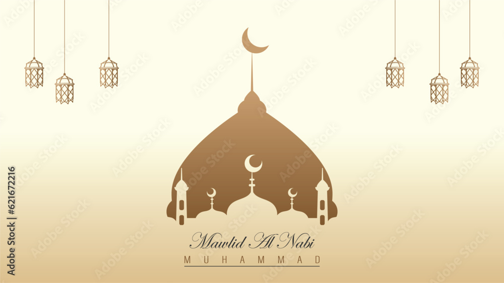 wallpaper banner poster template design for the celebration of the ...