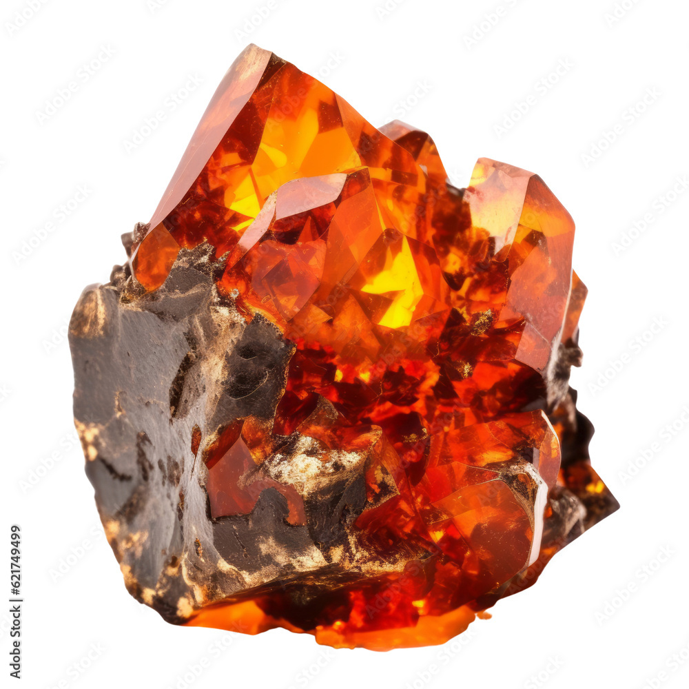 amber stone isolated on transparent background cutout Stock Photo ...