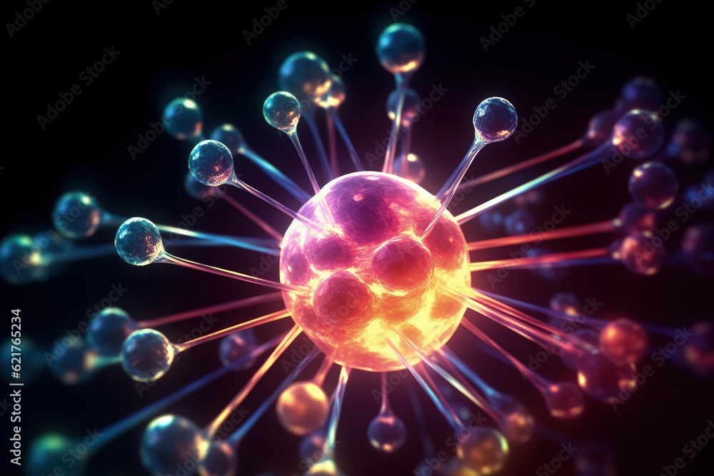 Atomic nucleus electrons neutrons protons. model shows that an atom is ...