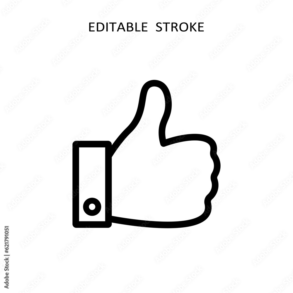 Like Up Icon Vector Thumb Up Outline Icon Hand Good Like Line Symbol like-up-icon-vector-thumb-up-outline-icon-hand-good-like-line-symbol