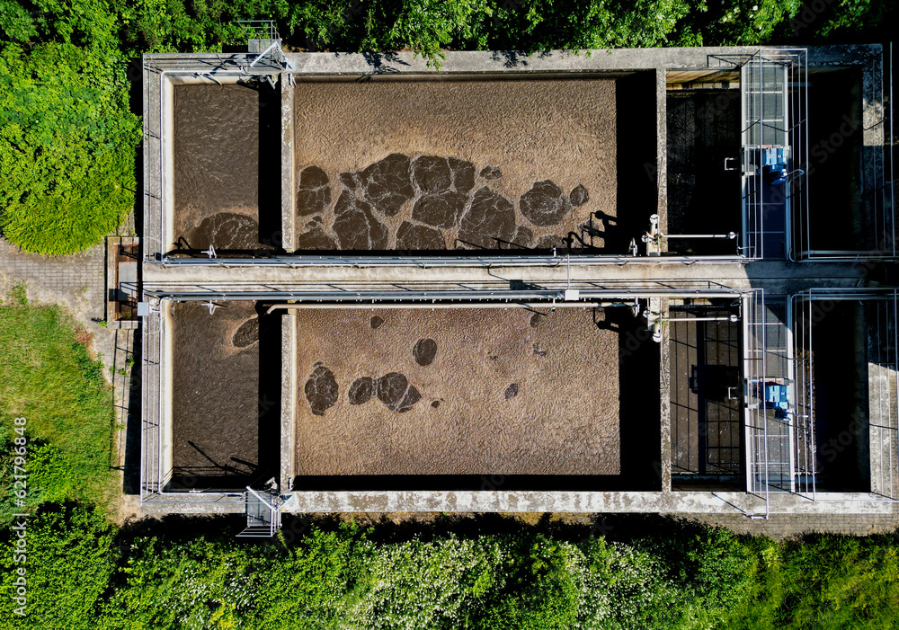 Biological purification takes place in a biological reactor. Here ...