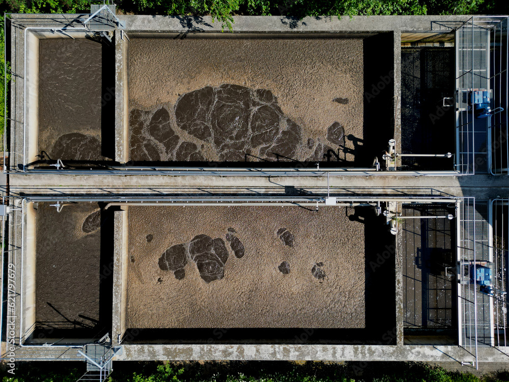 Biological purification takes place in a biological reactor. Here ...