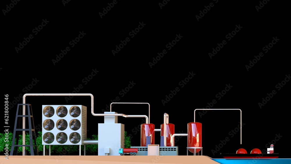 Carbon dioxide capture. Direct air capture for carbon dioxide capture ...