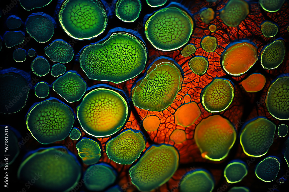 Stunning microscopic view of plant cells revealing hidden growth ...