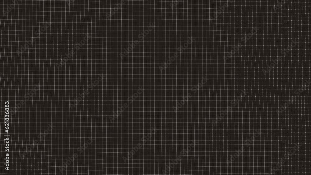 Abstract Minimal Mesh Waving Background/ 4k animation of an abstract ...