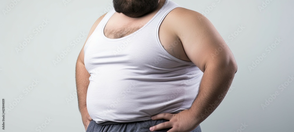 Overweight Person Standing