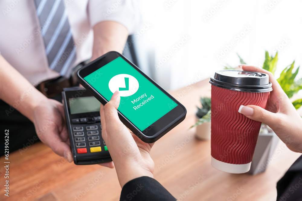 Seamless cashless payments with barcode scanning on smartphone ...