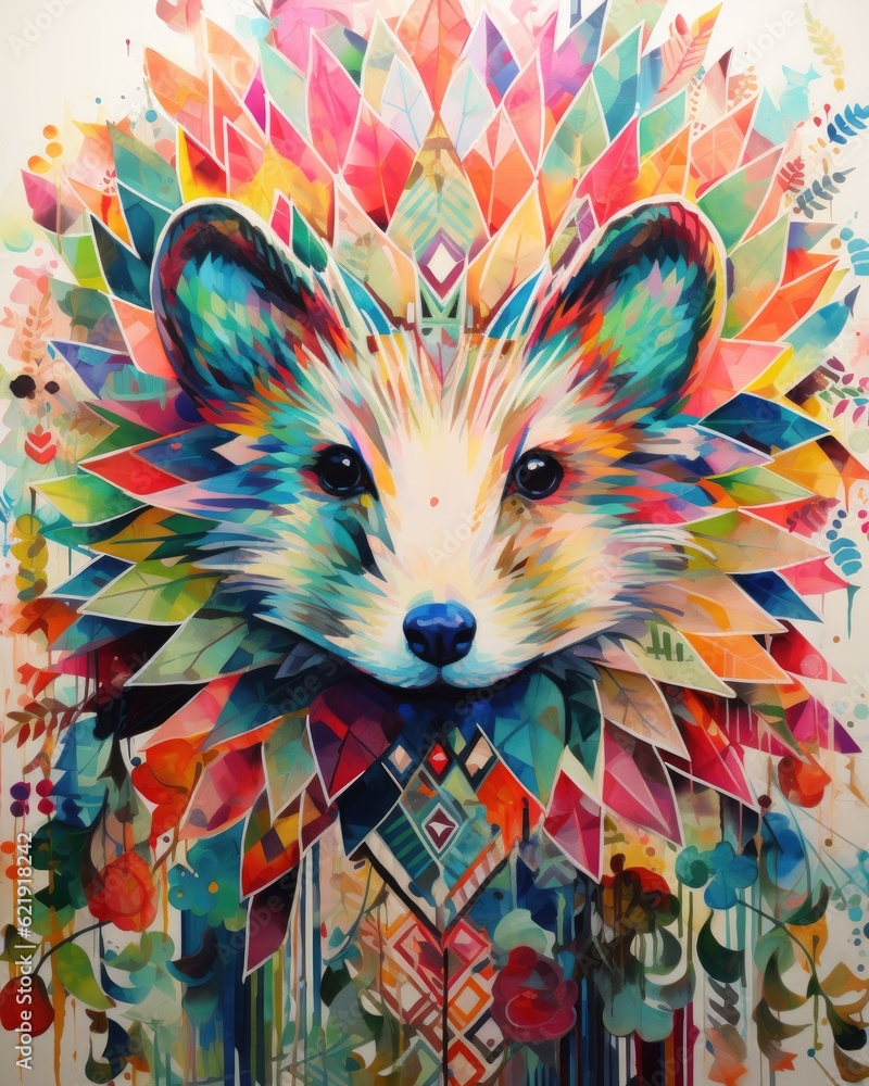 fluidity and unpredictability of watercolors by creating a dynamic and ...