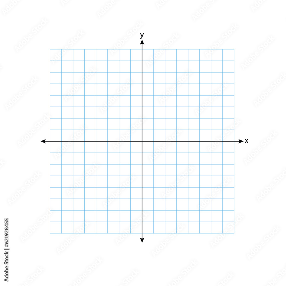 Graph The Square Coordinate System In Two Dimensions With On White