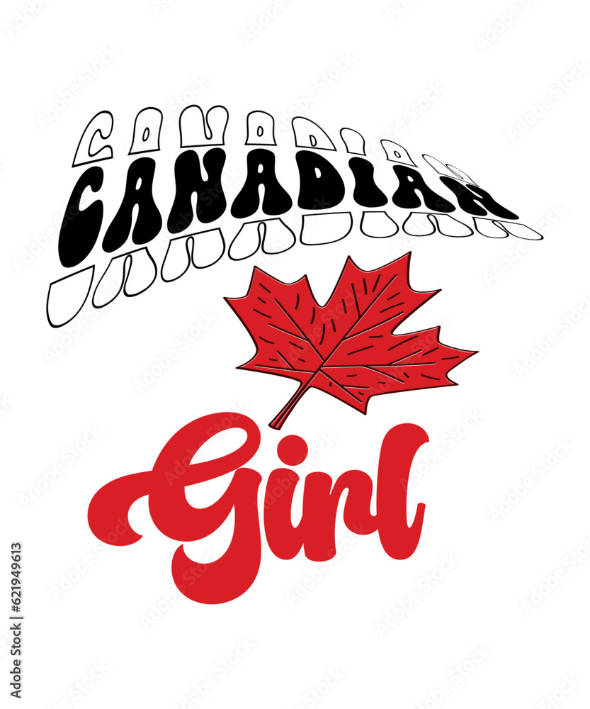 Vetor de Canada Day Bundle SVG, DXF, EPS, png Files for Cutting ...