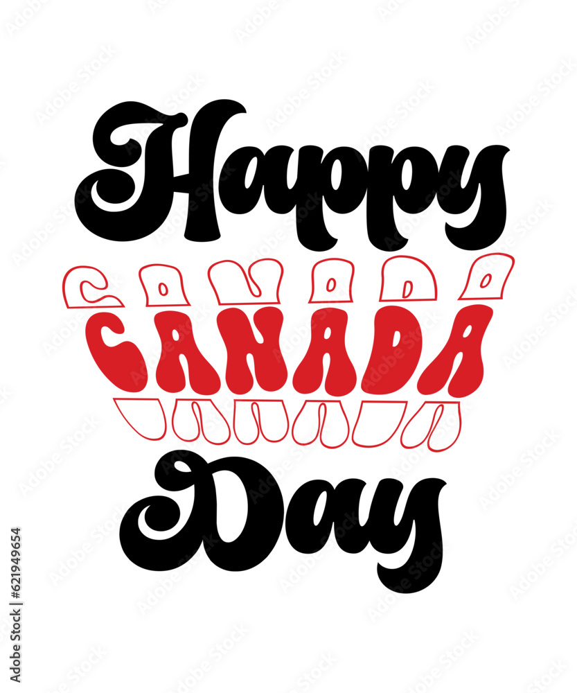 Vetor de Canada Day Bundle SVG, DXF, EPS, png Files for Cutting ...