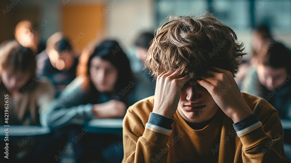 Student discrimination or abuse. Bullying problem school violence ...