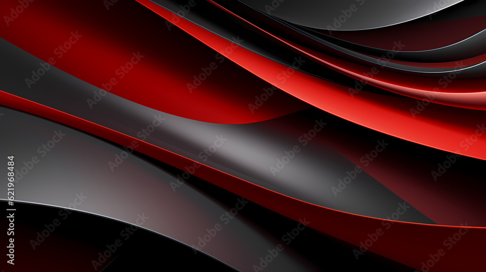 Abstract dark red curve shapes background. luxury wave. Smooth and clean subtle texture creative ...