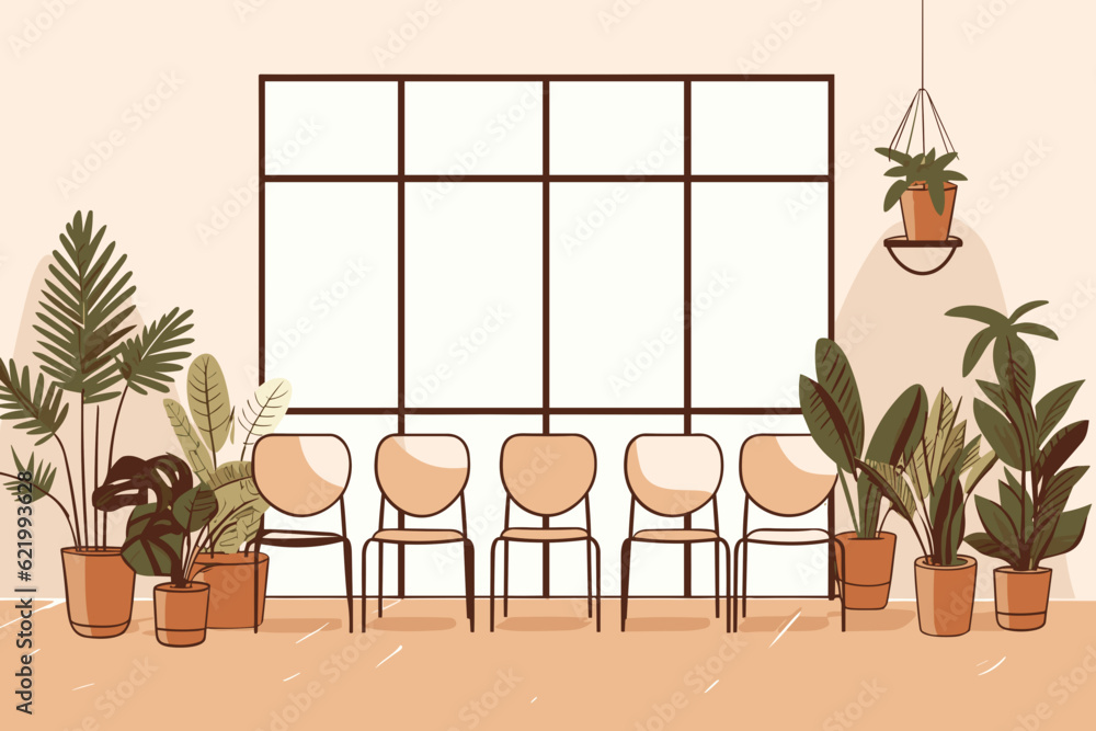 Doodle inspired Wedding Seating, cartoon sticker, sketch, vector ...