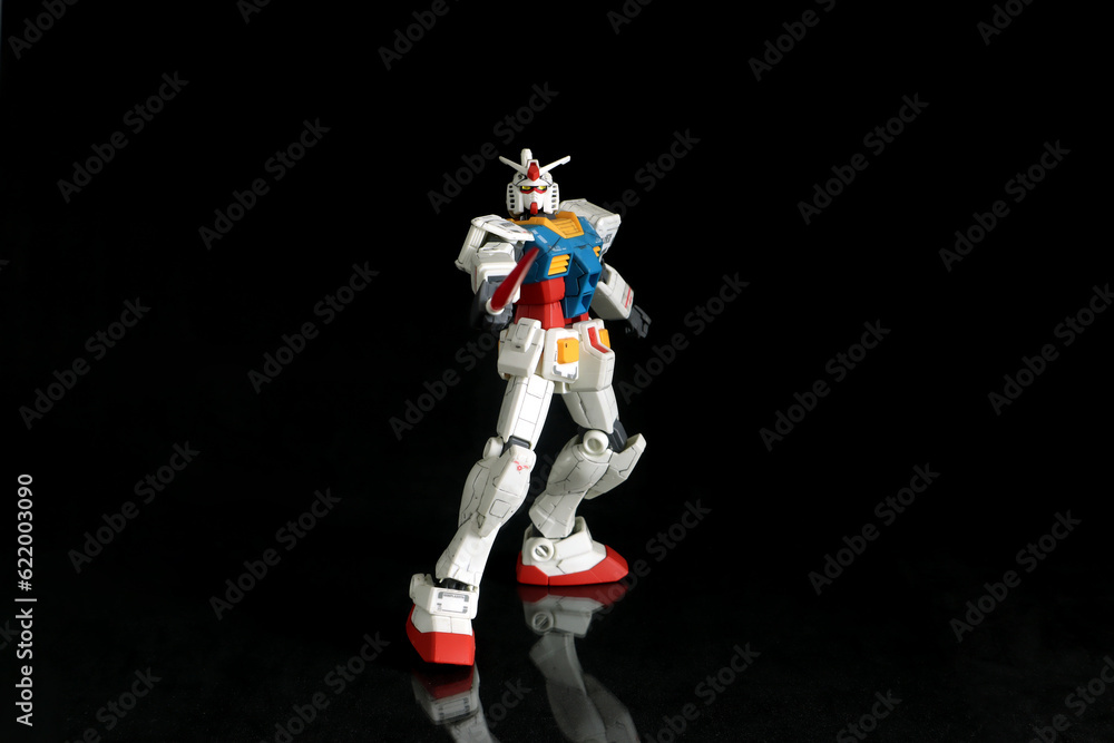 Gundam plastic model kits or gunpla model from gundam animation seires ...