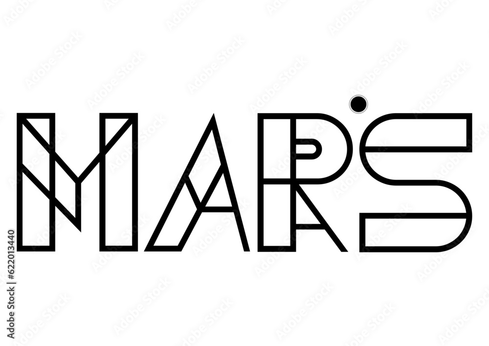 Mars Team Name Logo digital files, svg, png, ai, pdf, ready for print ...