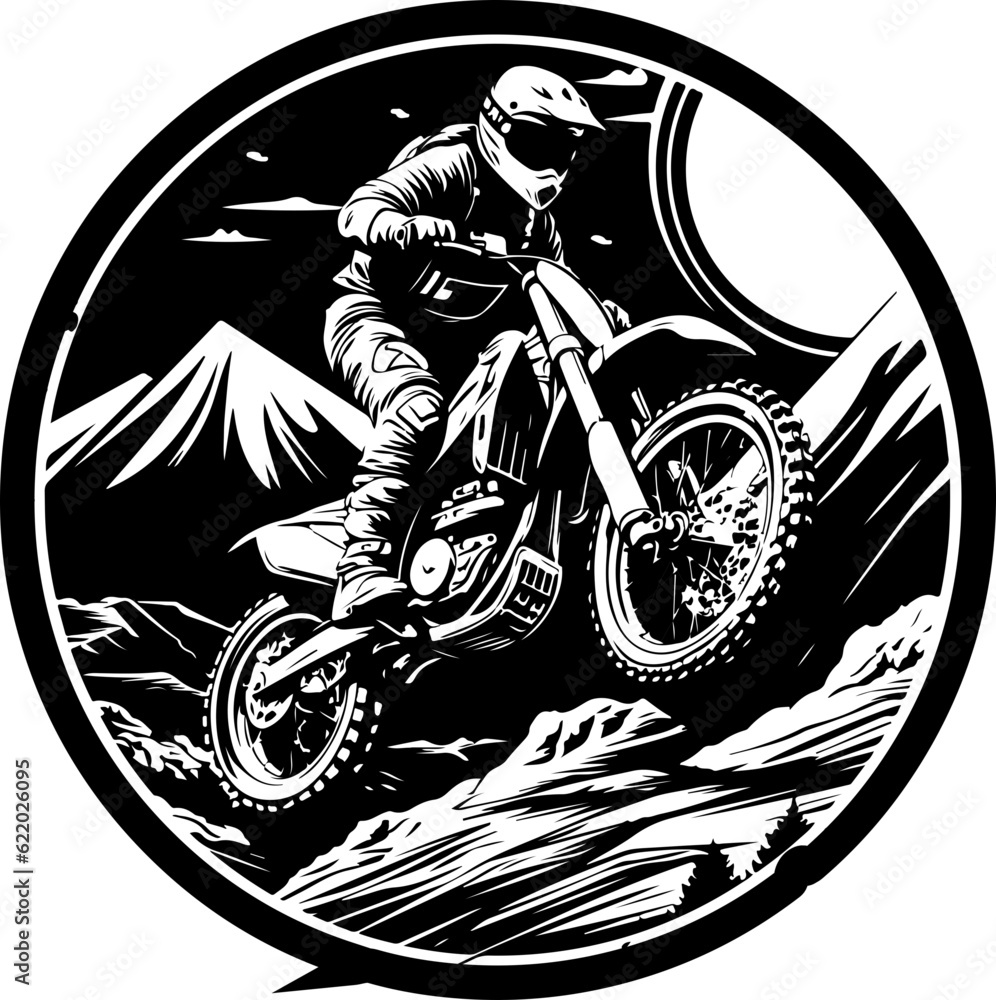 Vetor de Motocross Rider SVG, Dirtbike SVG, Motorcycle SVG, Bike Svg ...