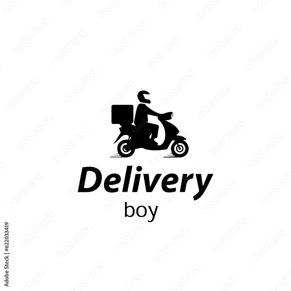delivery boy logo, delivery boy vector, icon, web, Stock Vector | Adobe ... delivery boy logo, delivery boy vector, icon, web, Stock Vector | Adobe ...