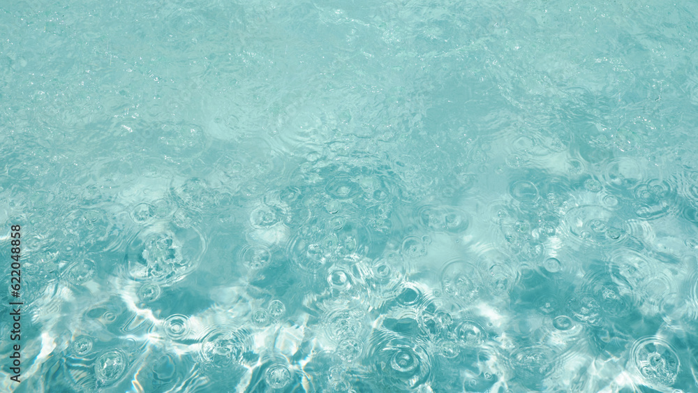 Abstract water background with ripples. Light caustics effect. Play of ...