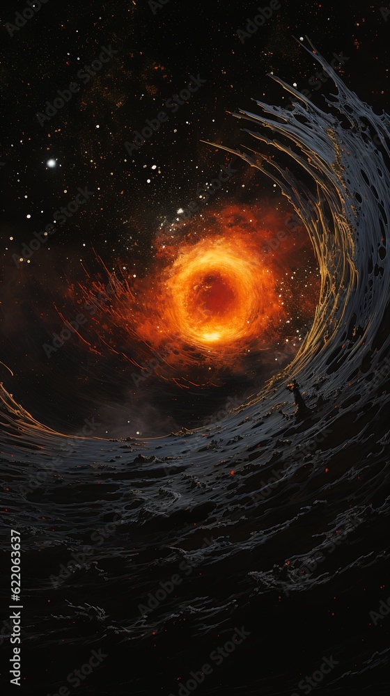 view black hole red star background mat gehenna promotional hell scheme ...