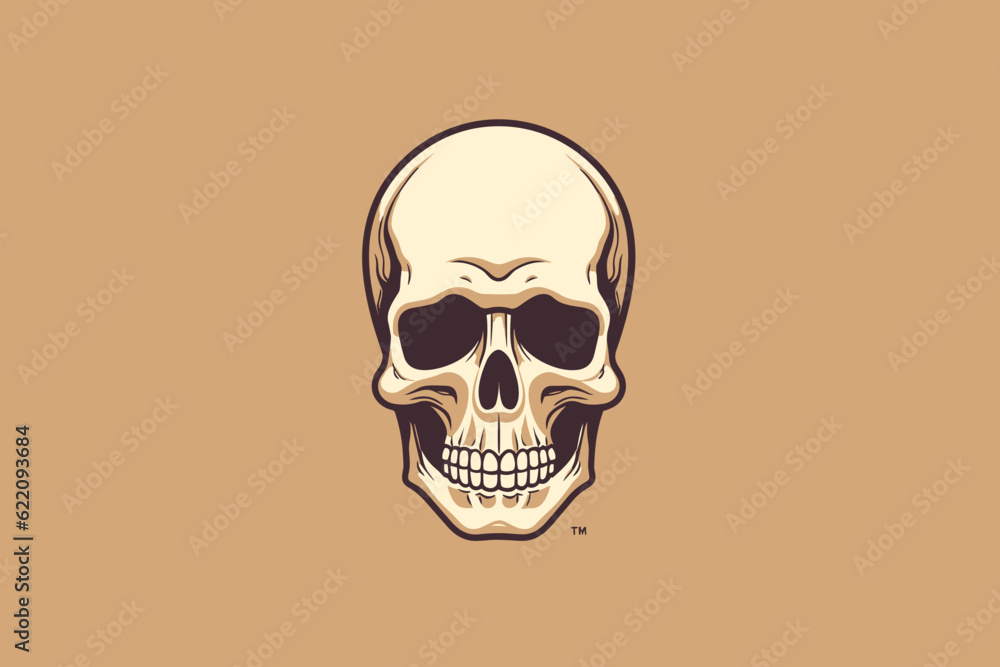 Doodle inspired Bone, cartoon sticker, sketch, vector, Illustration ...