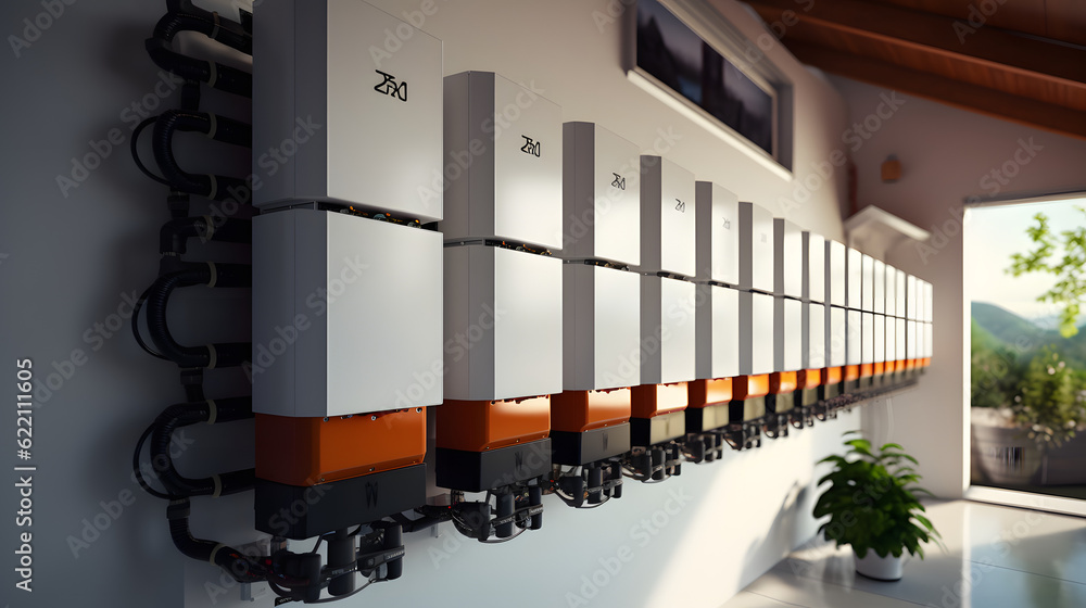 battery packs alternative electric energy storage system at home garage ...